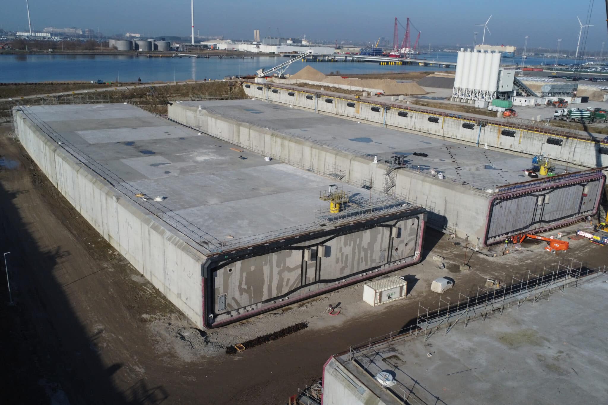 Kanjers op komst: ingang Scheldetunnel Linkeroever klaar om acht ...
